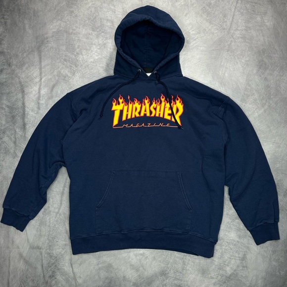 Thrasher | Sweaters | Vintage Thrasher Magazine Graphic Skateboard ...